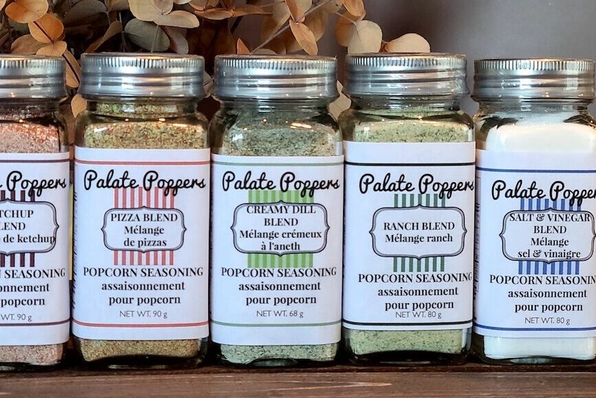 Palate Poppers Inc. Premium Popcorn Seasoning - Made In Alberta